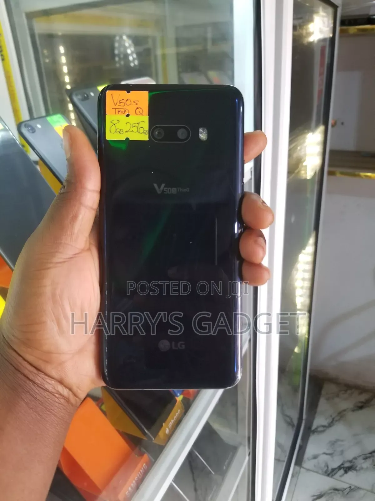 LG V50S ThinQ 256 GB Black in Benin City - Mobile Phones, Jhc Gadgets | Jiji.ng