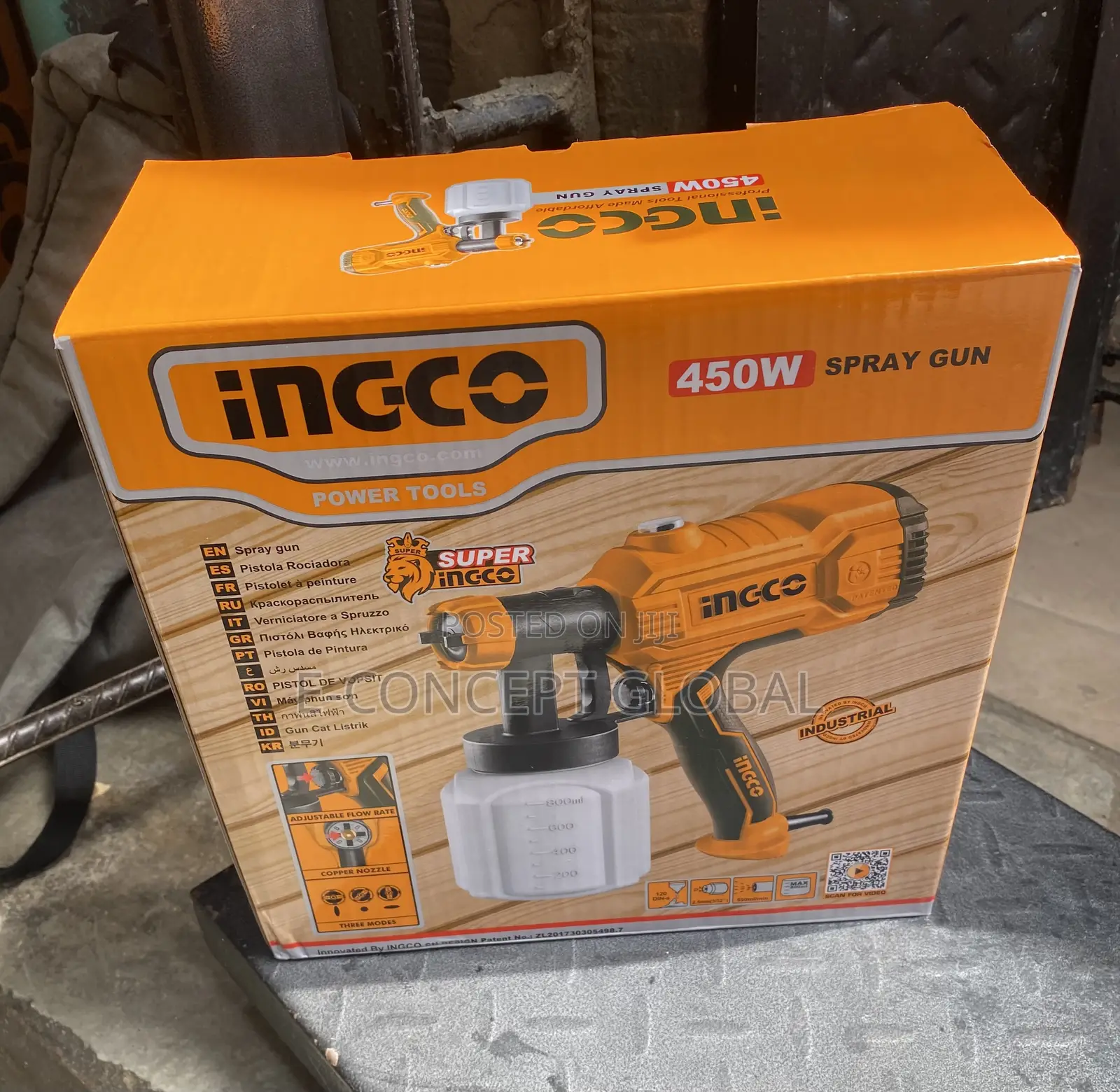 Ingco 450w 800ml Paint Sprayer in Lagos Island (Eko) - Electrical Hand ...
