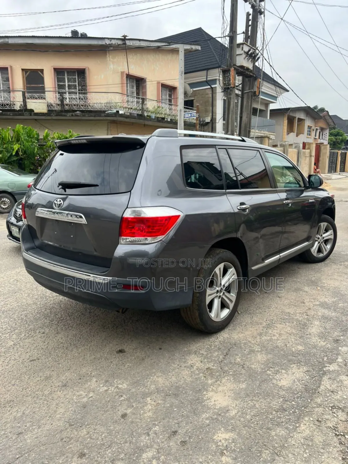 Toyota Highlander Limited 2012 Gray in Surulere - Cars, Prime- Touch ...