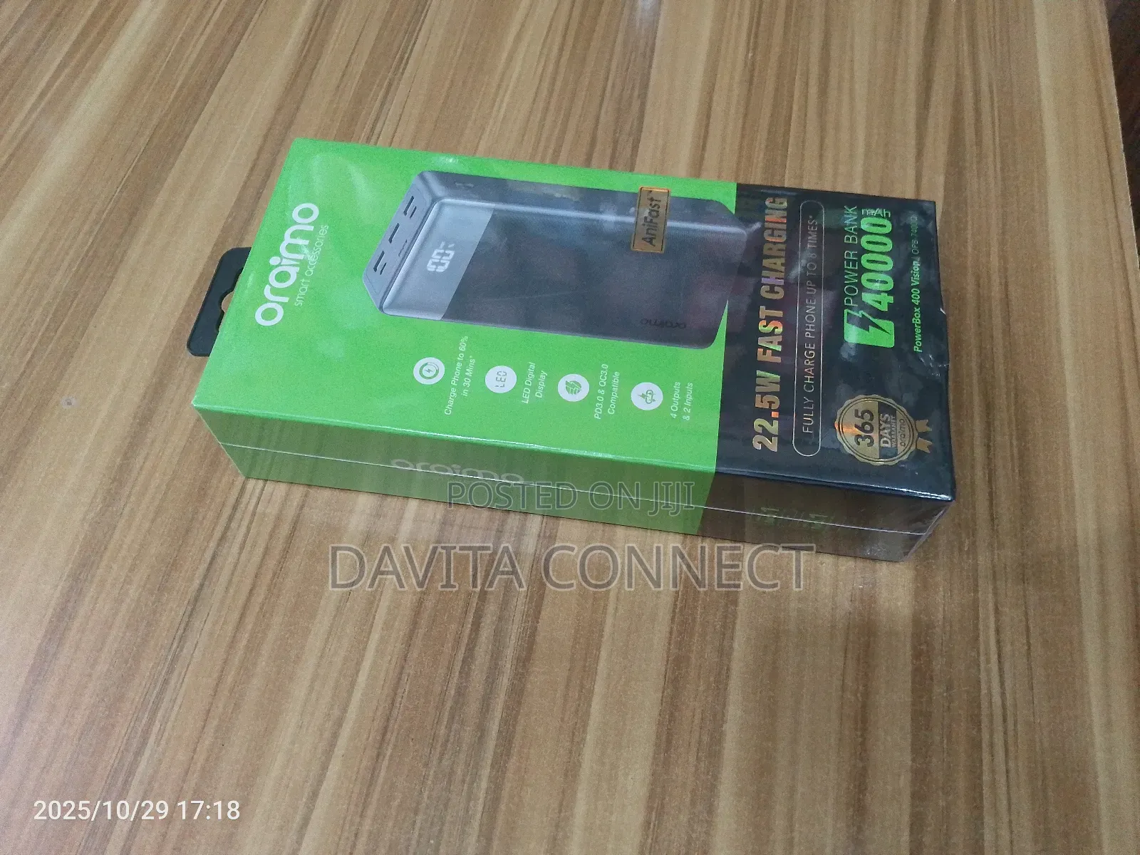 Oraimo Powerbox 40000mah Super Fast Power Bank in Karu - Accessories ...