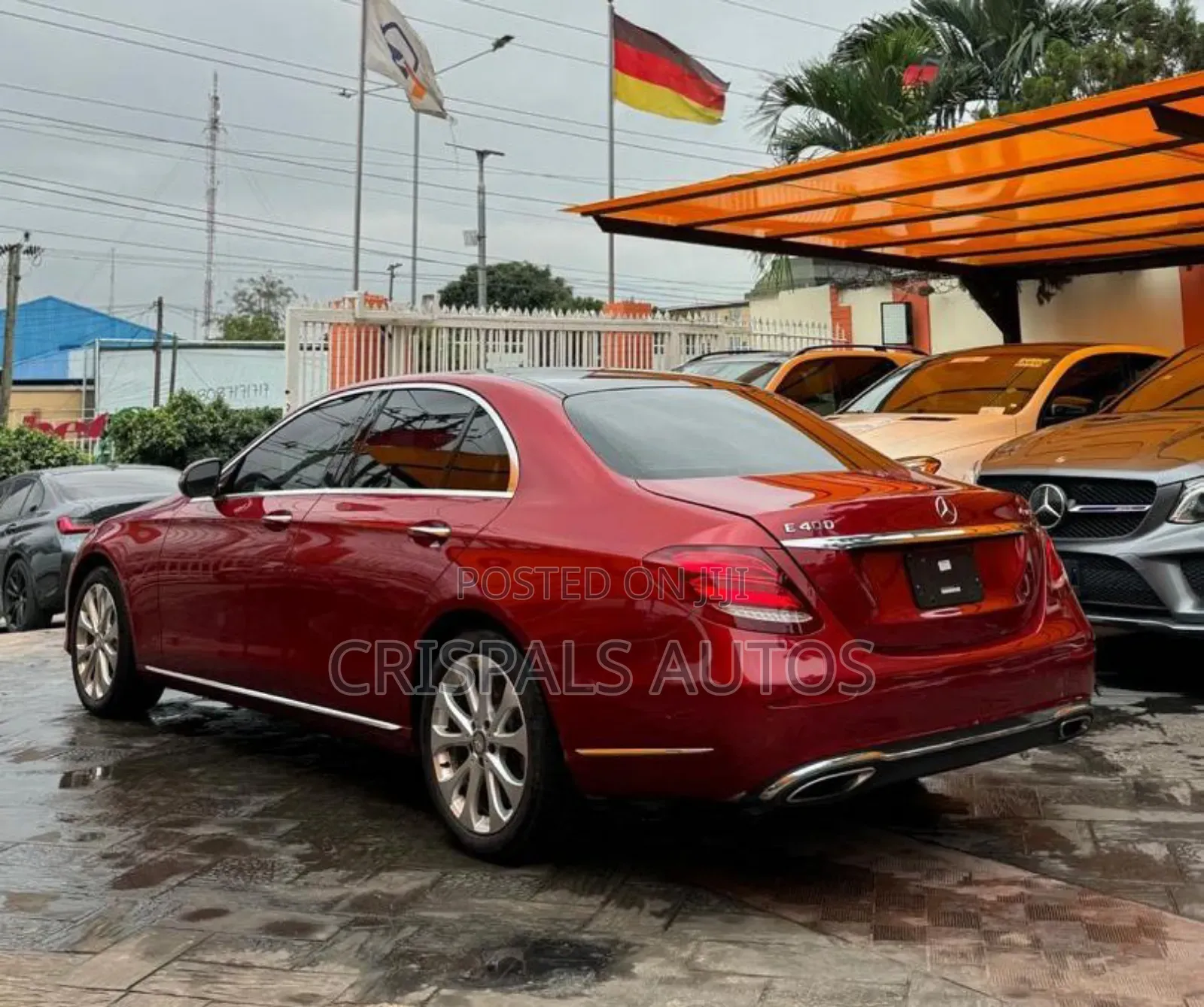 Mercedes-Benz E300 4Matic AWD Sedan (2.0L 4cyl 9A) 2017 Red in Lekki ...