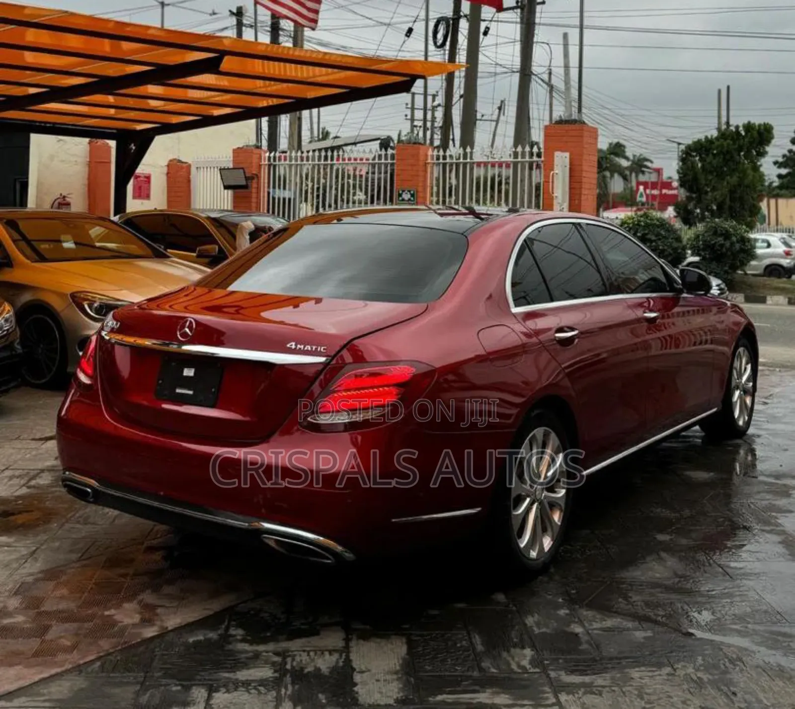Mercedes-Benz E300 4Matic AWD Sedan (2.0L 4cyl 9A) 2017 Red in Lekki ...