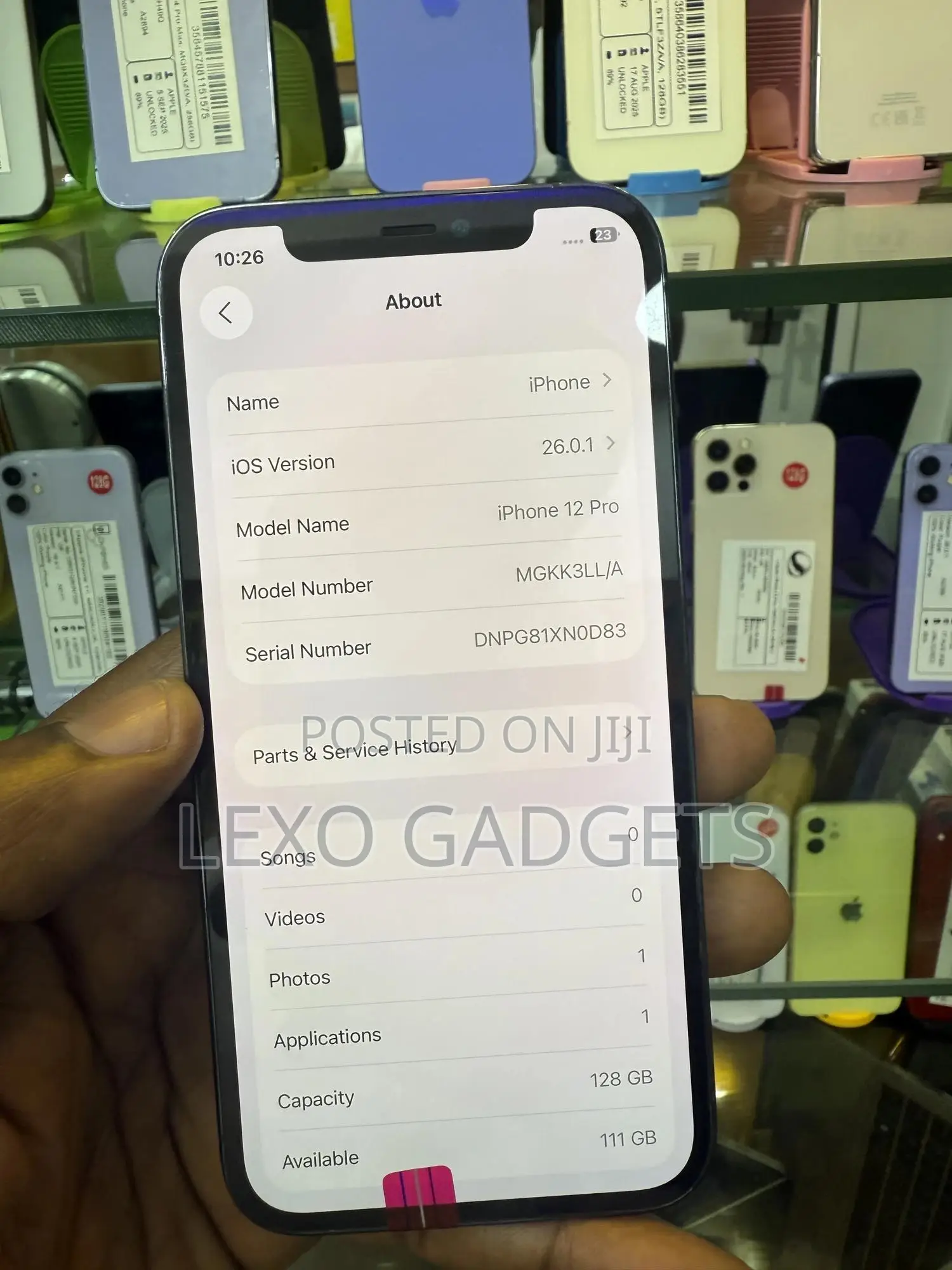 Apple iPhone 12 Pro 128 GB Blue for sale - Lexo Gadgets Price: ₦ ...
