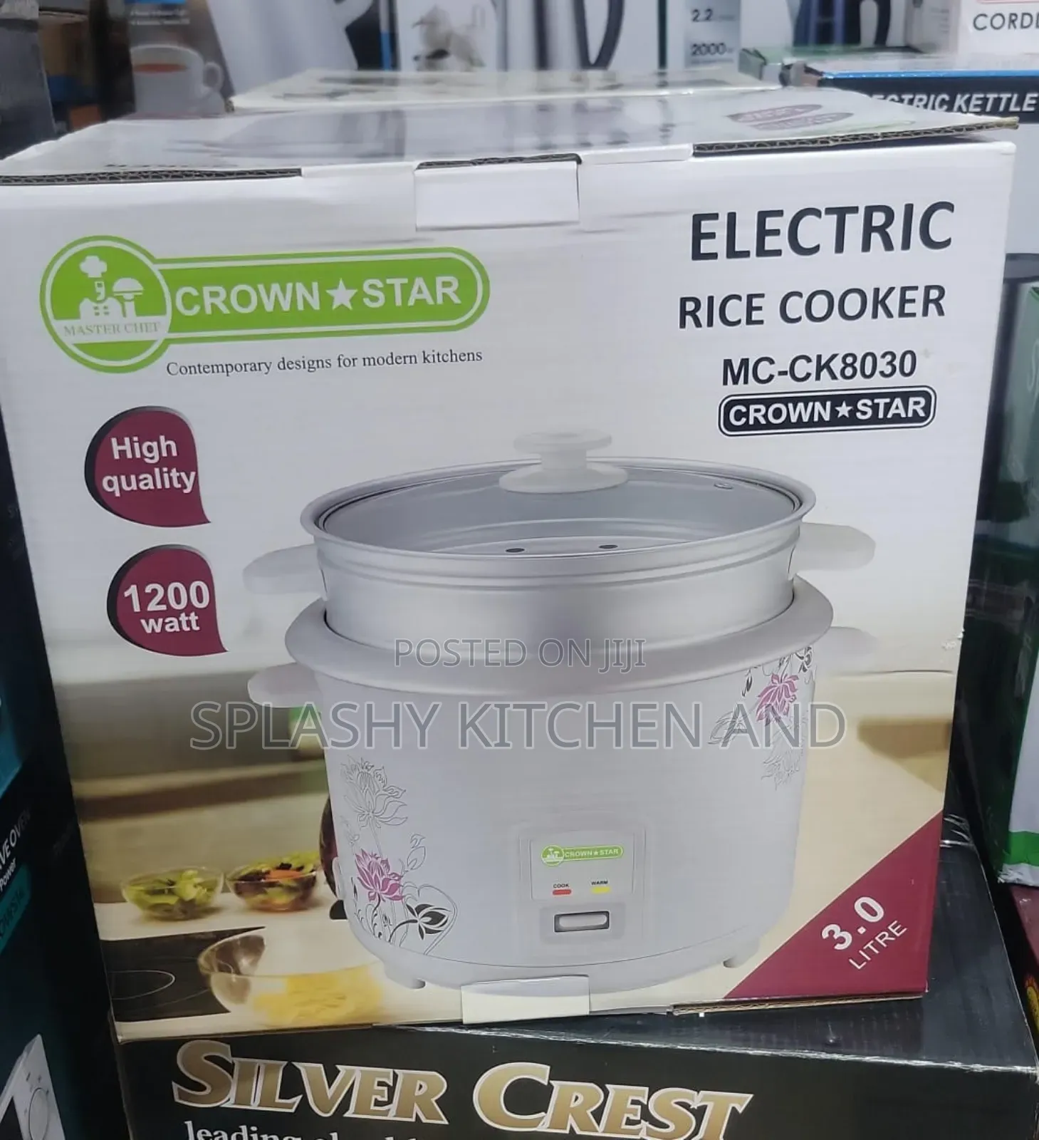 Crown Star Electric Rice Cooker 3l in Lagos Island (Eko) - Kitchen ...