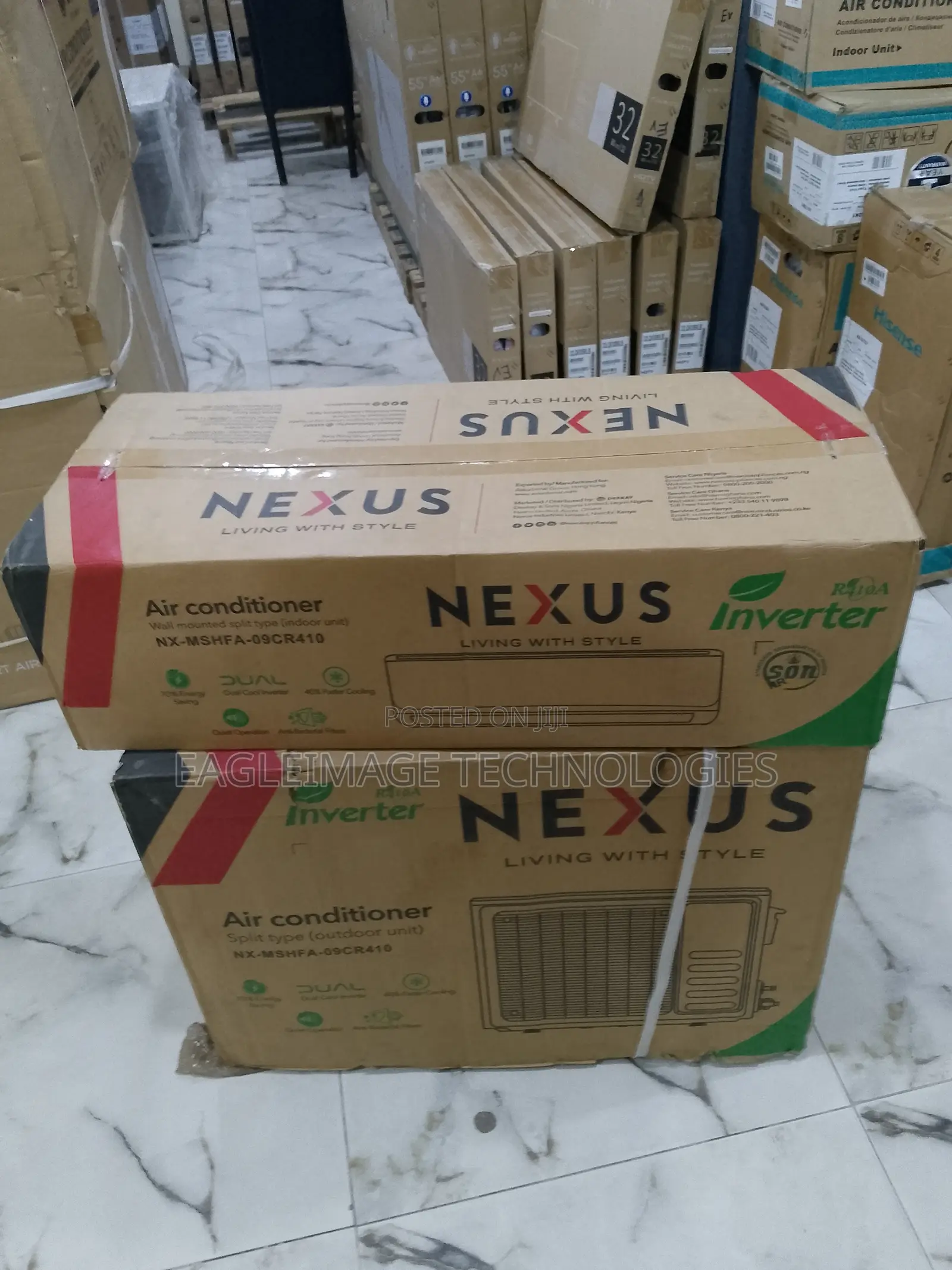 Nexus 1hp Inverter Air Conditioner - Turbo Cooling, Digital Panel, Eas ...