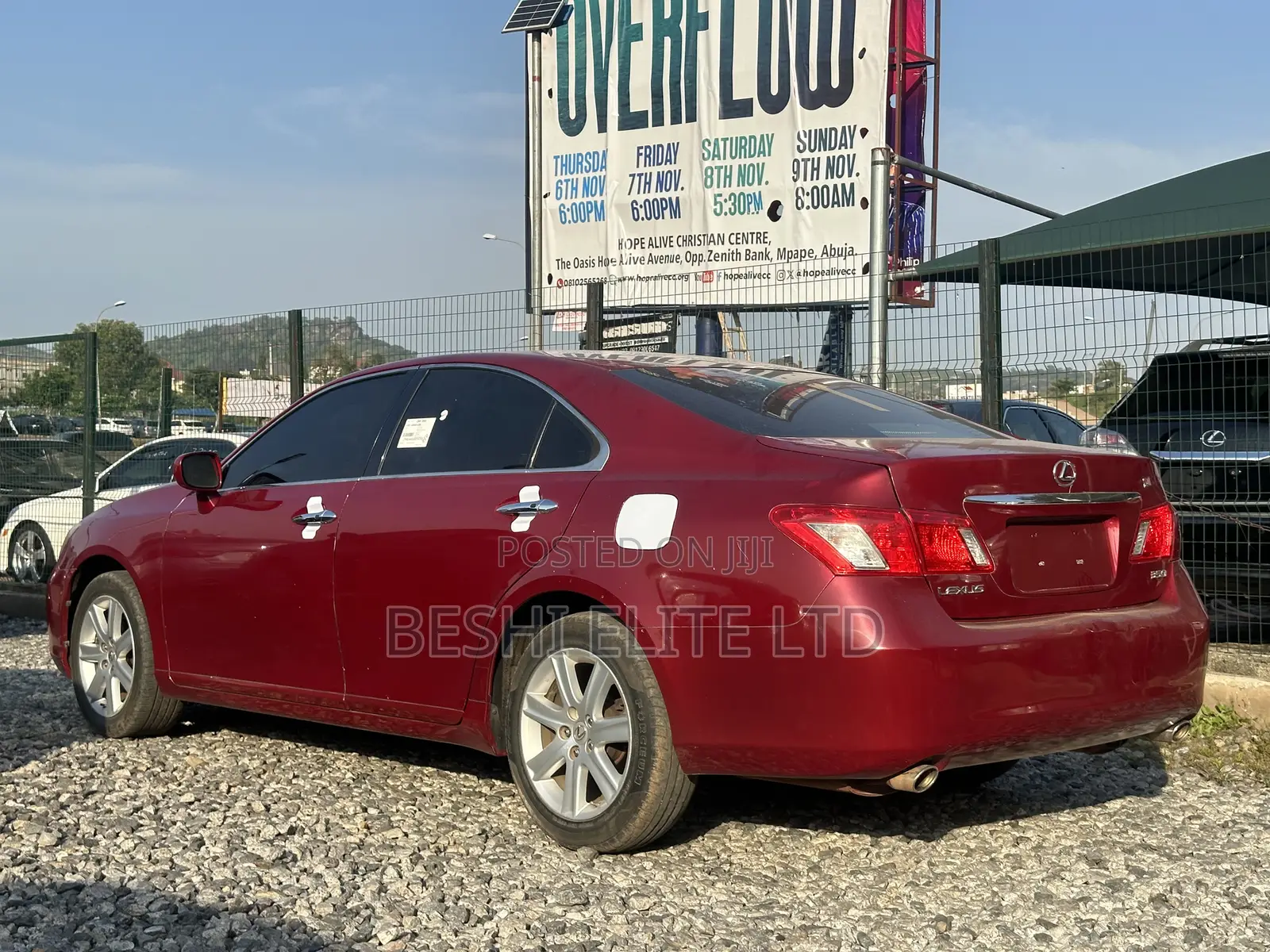 Lexus ES 350 2009 Red in Gwarinpa - Cars, Beshi Peter | Jiji.ng