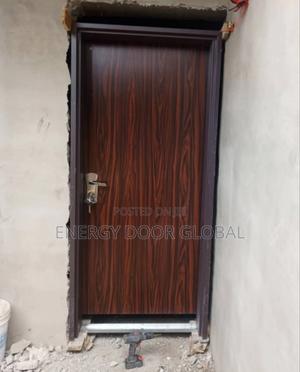 High- Tech Isreali Wood Strap Coloured Galvanised Security 3ft Door in ...