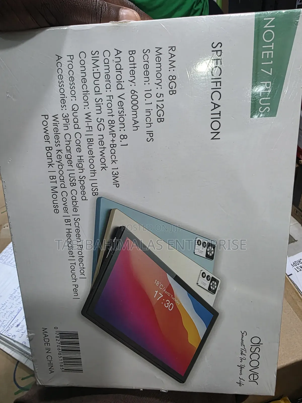 New Discover Note 17 Plus 512 GB Green in Ikeja - Tablets, Salami ...