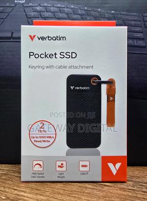 Verbatim Pocket Ssd,2tb External Hard Drive,Portable Solid State Drive ...