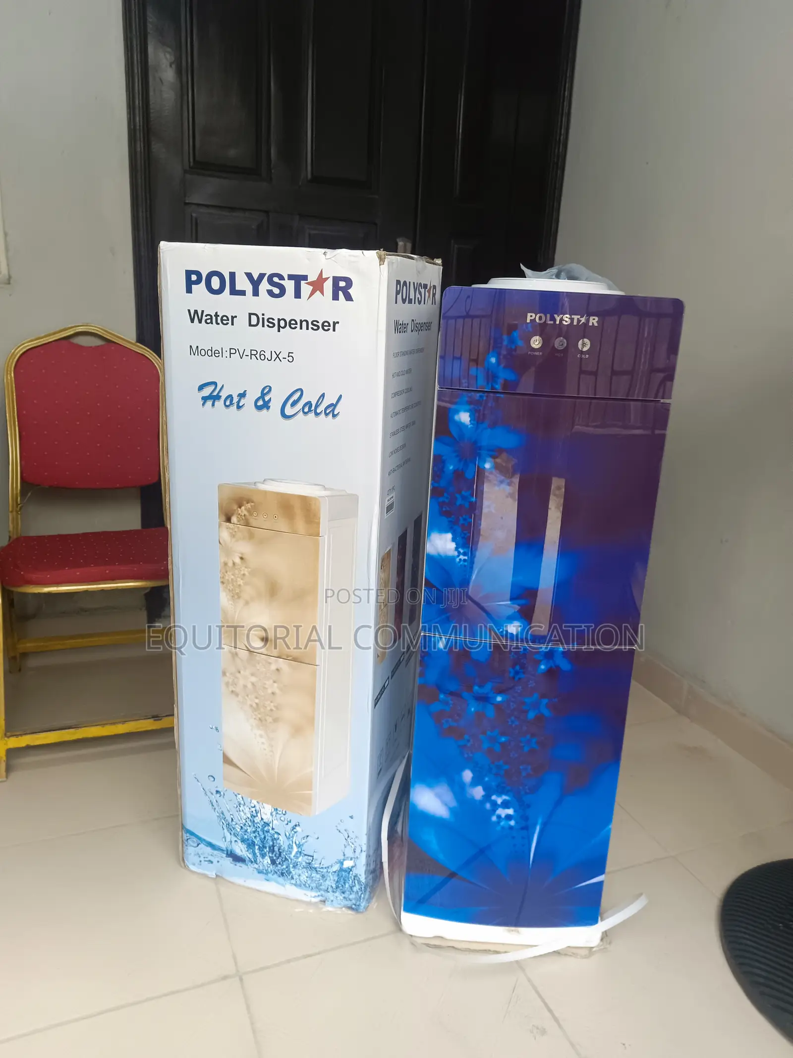 Polystar Pv-R6jx-5ffb Deluxe Water Dispenser With Child Lock Freezer in ...