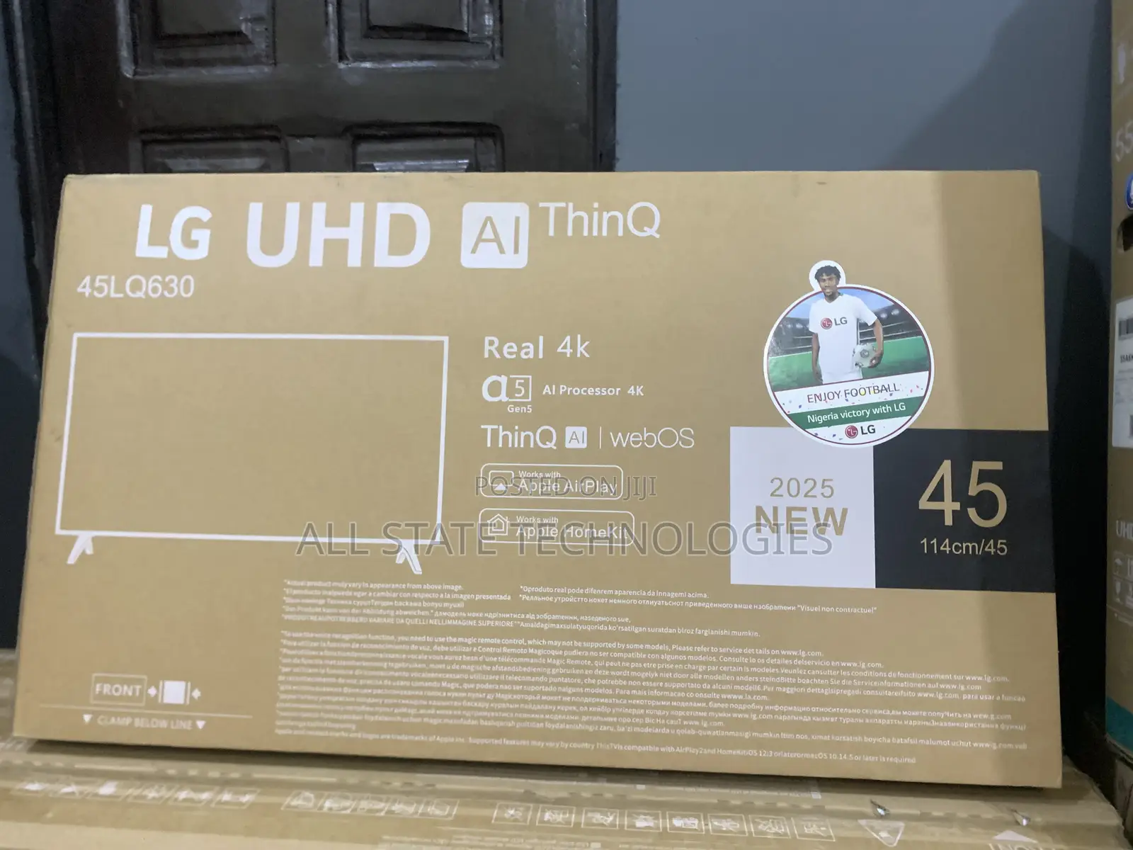 Lg 45 Inches Smart Tv — Crystal Display, Internet Ready in Ifako-Ijaiye ...