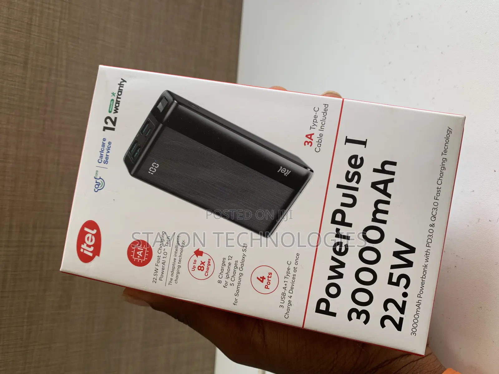 Itel Powerpulse Power Bank 30000 Mah 22.5w Fast Charge in Wuse 2 - Accessories for Phones ...
