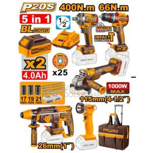 Ingco 20v 5 Pcs Cordless Industrial Combo Kit in Lagos Island (Eko ...