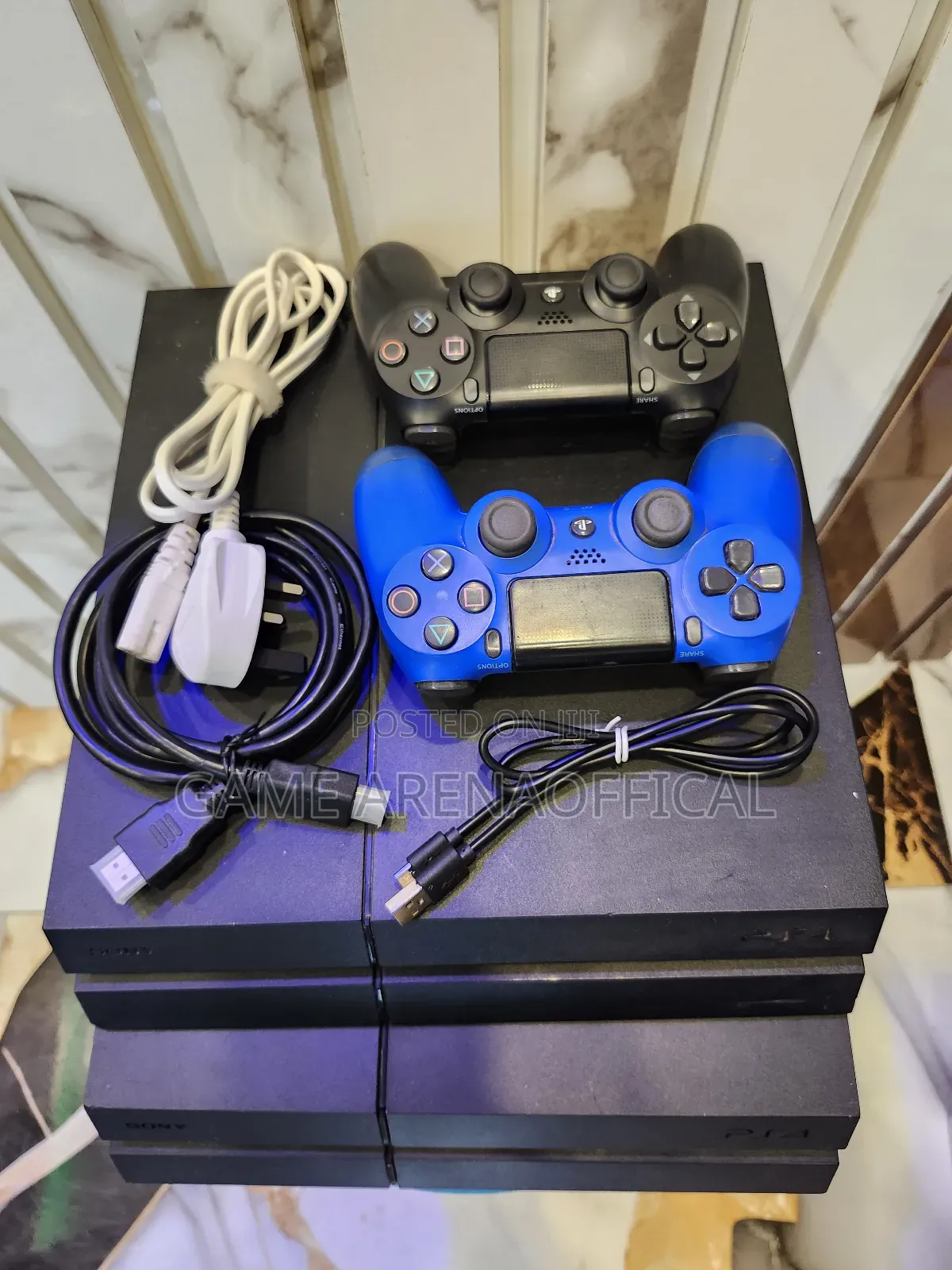 Clean Ps4 Fat Bundle – Fc25/Fc26 + Accessories in Ikeja - Video Game Consoles, Game Arena ...