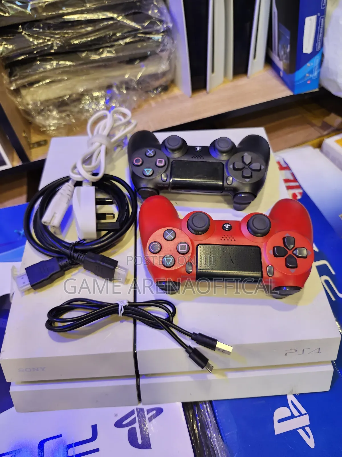 Uk Used Ps4 Fat Console – Fc25/26 + 2 Controllers in Ikeja - Video Game ...