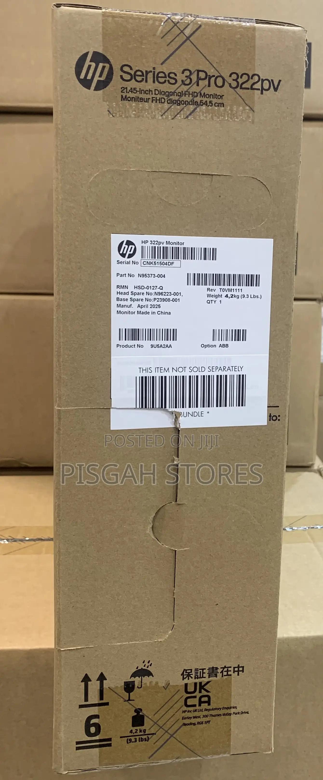 Hp Series 3 Pro 322pv Diagonal FHD Monitor in Ikeja - Computer Monitors ...