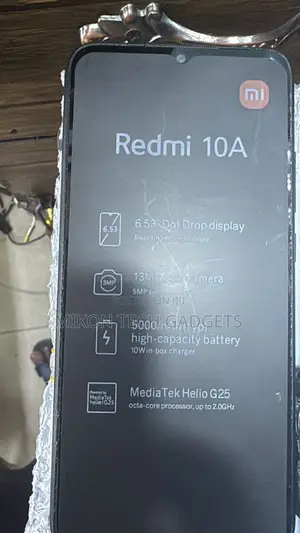 Xiaomi Redmi 10A 128 GB Black for sale - Mikon Tech Gadgets Enterprise ...