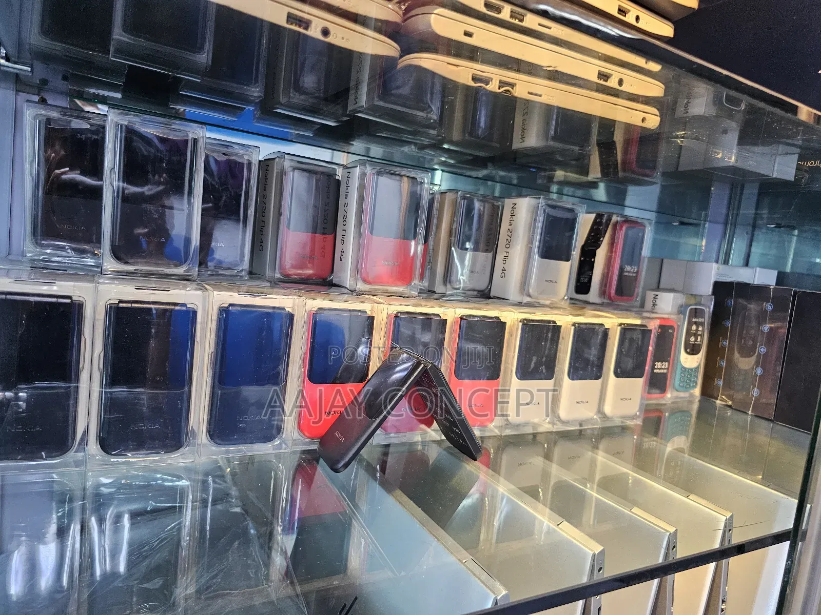 New Nokia 2720 Flip 512 GB Black in Ikeja - Mobile Phones, Aajay ...