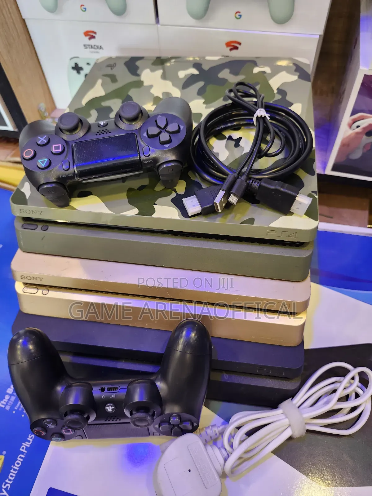 Ps4 Slim Fc25 Fc26 Edition – Dual Pads in Ikeja - Video Game Consoles, Game Arena Offical | Jiji.ng