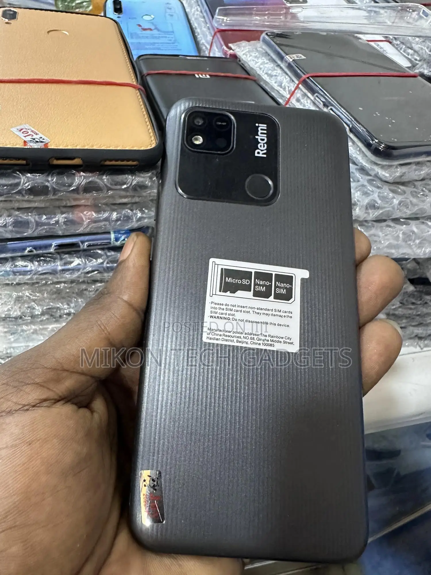Xiaomi Redmi 10A 128 GB Black for sale - Mikon Tech Gadgets Enterprise ...