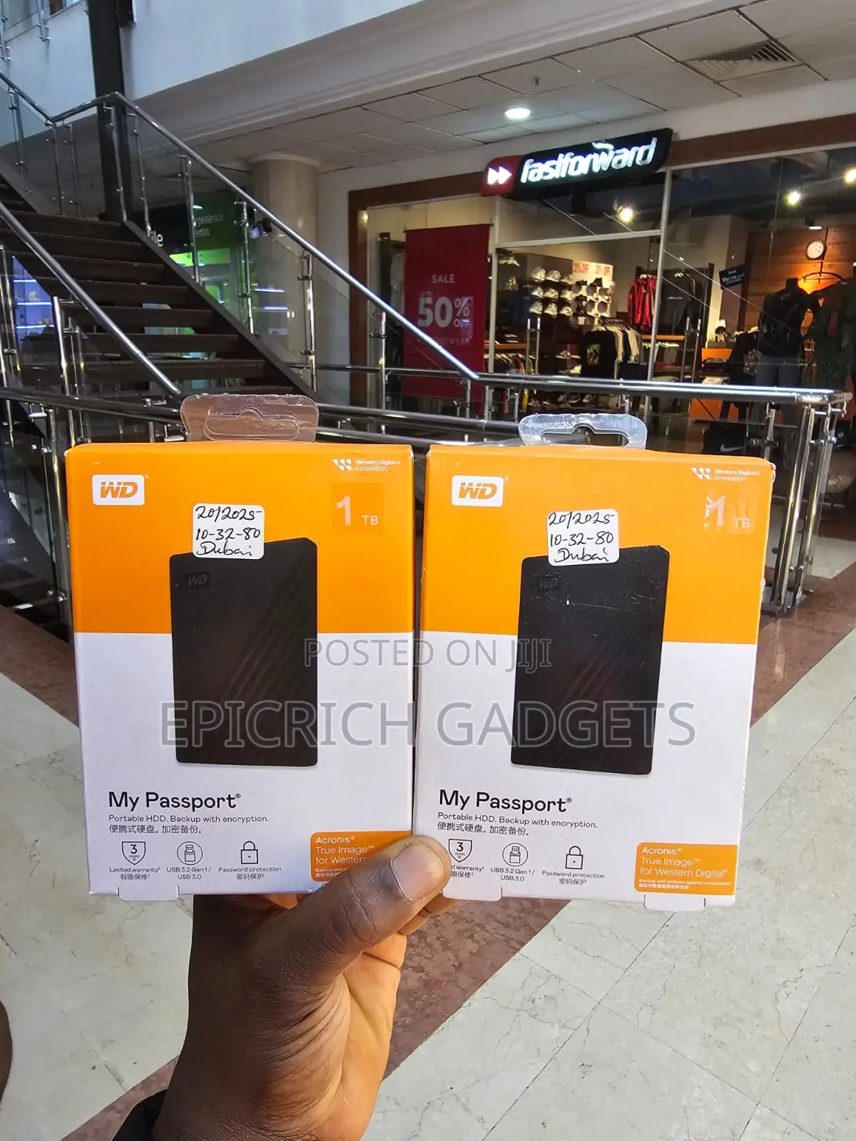 Wd 1tb External Hard Drive HDD in Central Business District - Computer ...