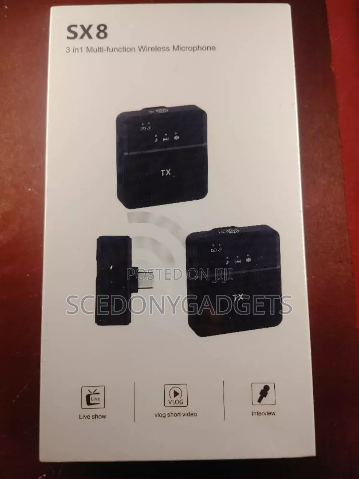 Wireless Mic Sx8 in Wuse - Audio & Music Equipment, Scedony Gadgets ...