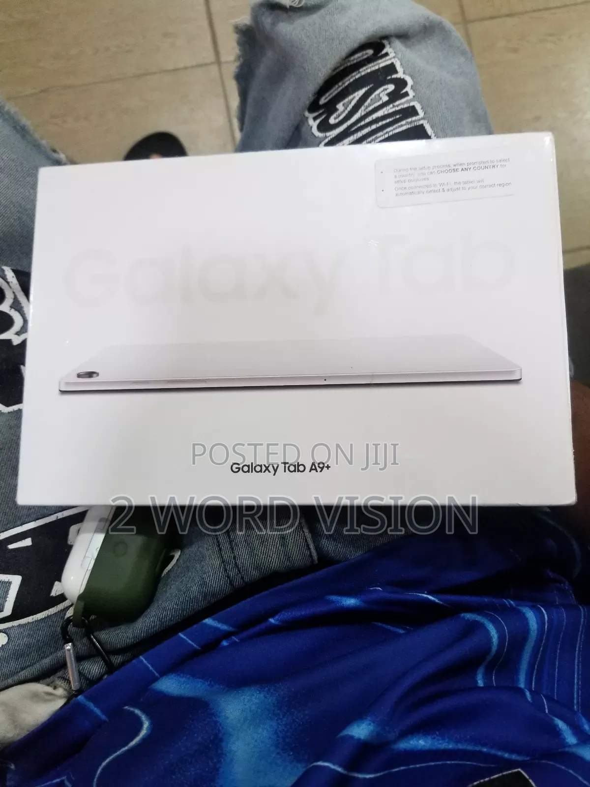 New Samsung Galaxy Tab A9+ 64 GB Silver in Ikeja - Tablets, Two Word Vision | Jiji.ng