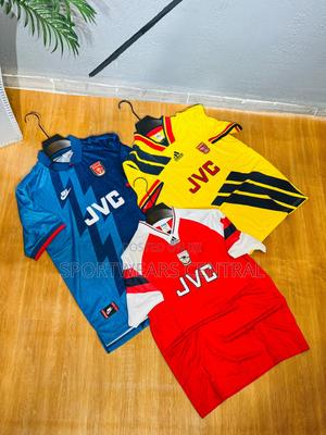 Arsenal Blue, Red and Yellow JVC Retro Jerseys in Lagos State ...