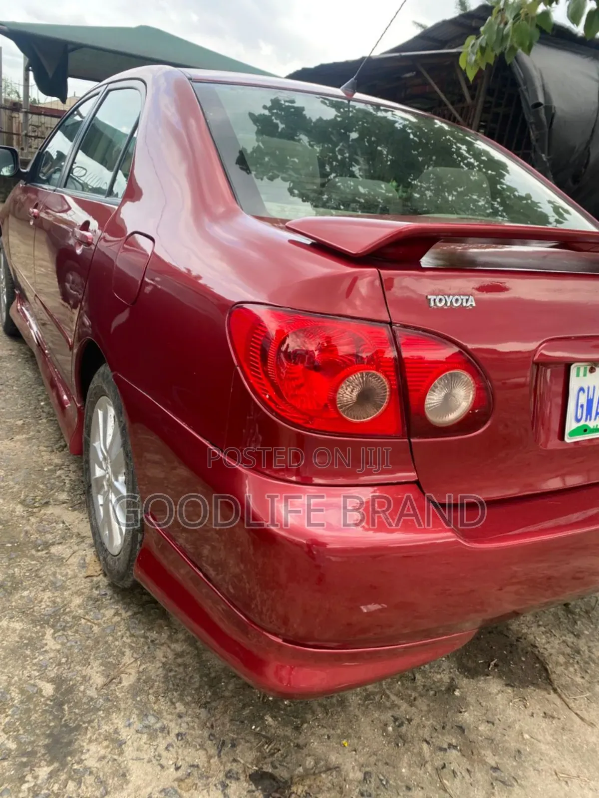 Toyota Corolla 2007 Red in Port-Harcourt - Cars, Goodlife Brand | Jiji.ng