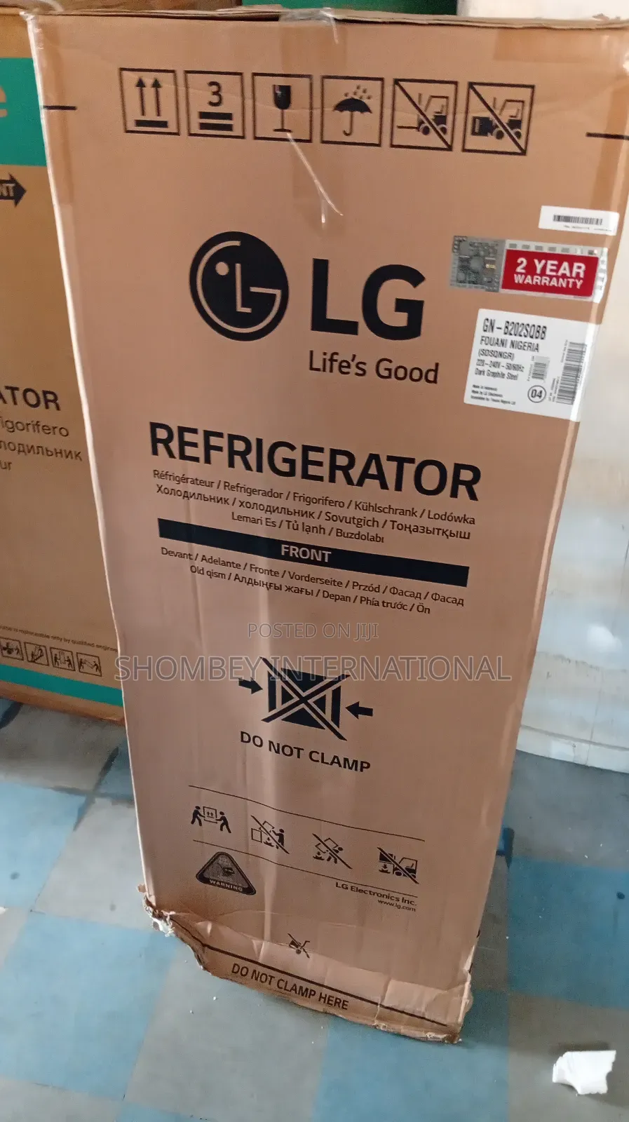 Lg 205l Inverter Double Door Top Freezer Refrigerator for sale ...