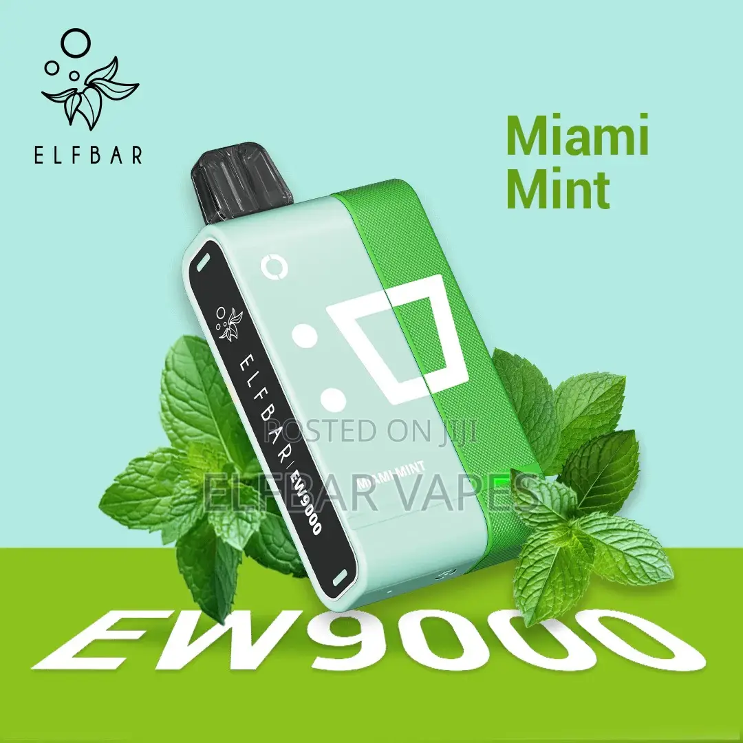 Elfbar Ew9000 Kit Miami Mint Flavour in Ikeja - Smoking Accessories, Elfbar Nigeria | Jiji.ng