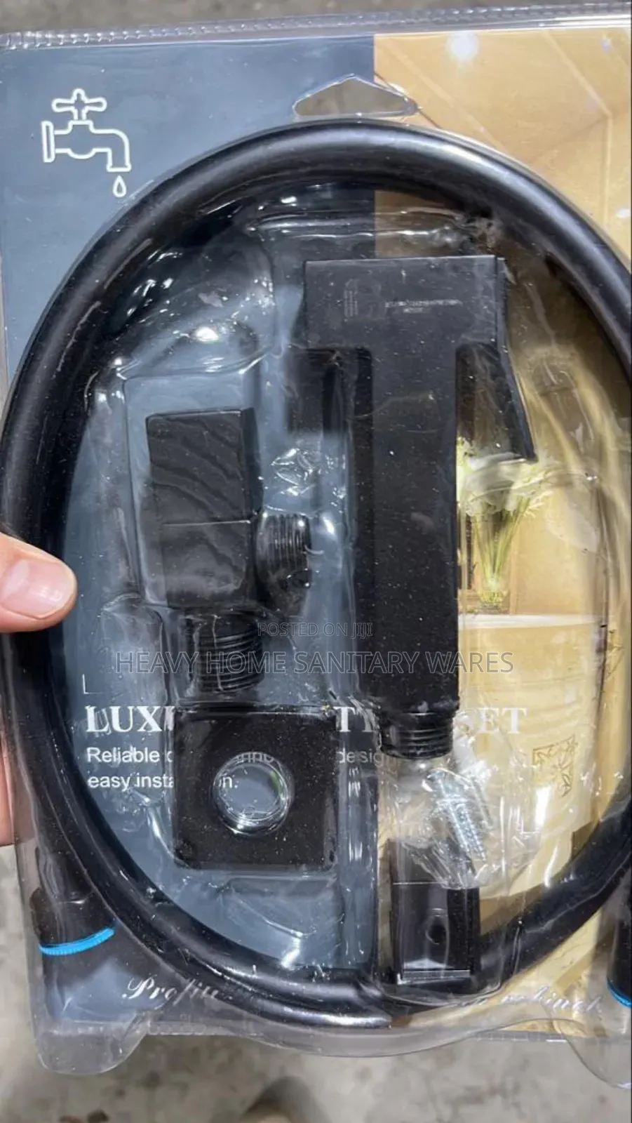 Original Matt Black Bum Bum Washer/ Pressing Shower in Orile - Plumbing ...