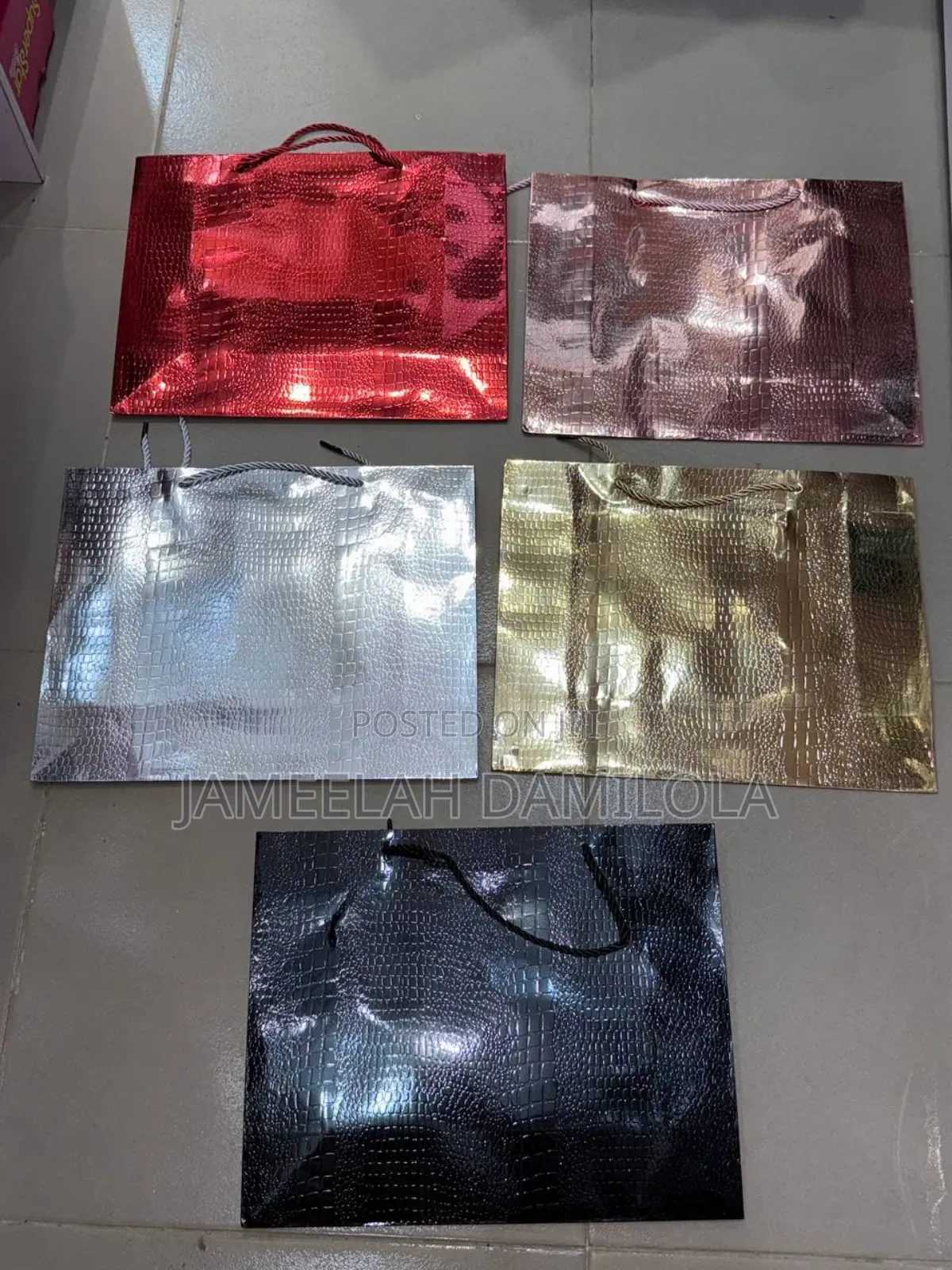 Medium Size Glitter Gift Bag (12pcs) in Lagos Island (Eko) - Arts ...