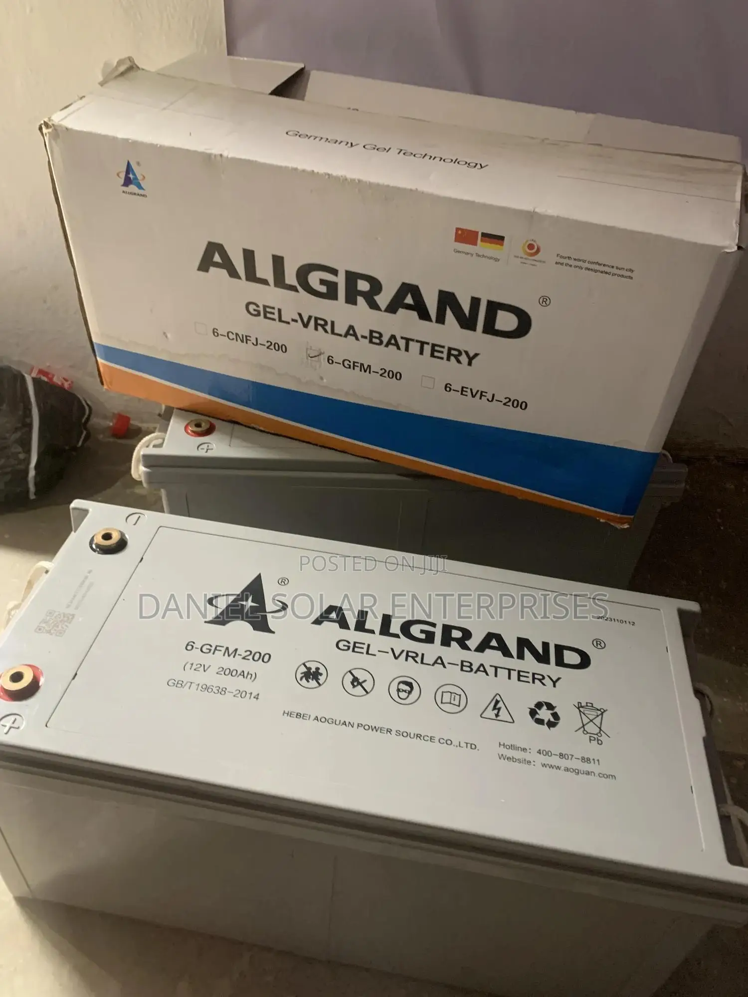 All Grand 200ah Solar Dry Cell Battery in Ojo - Electrical Equipment ...