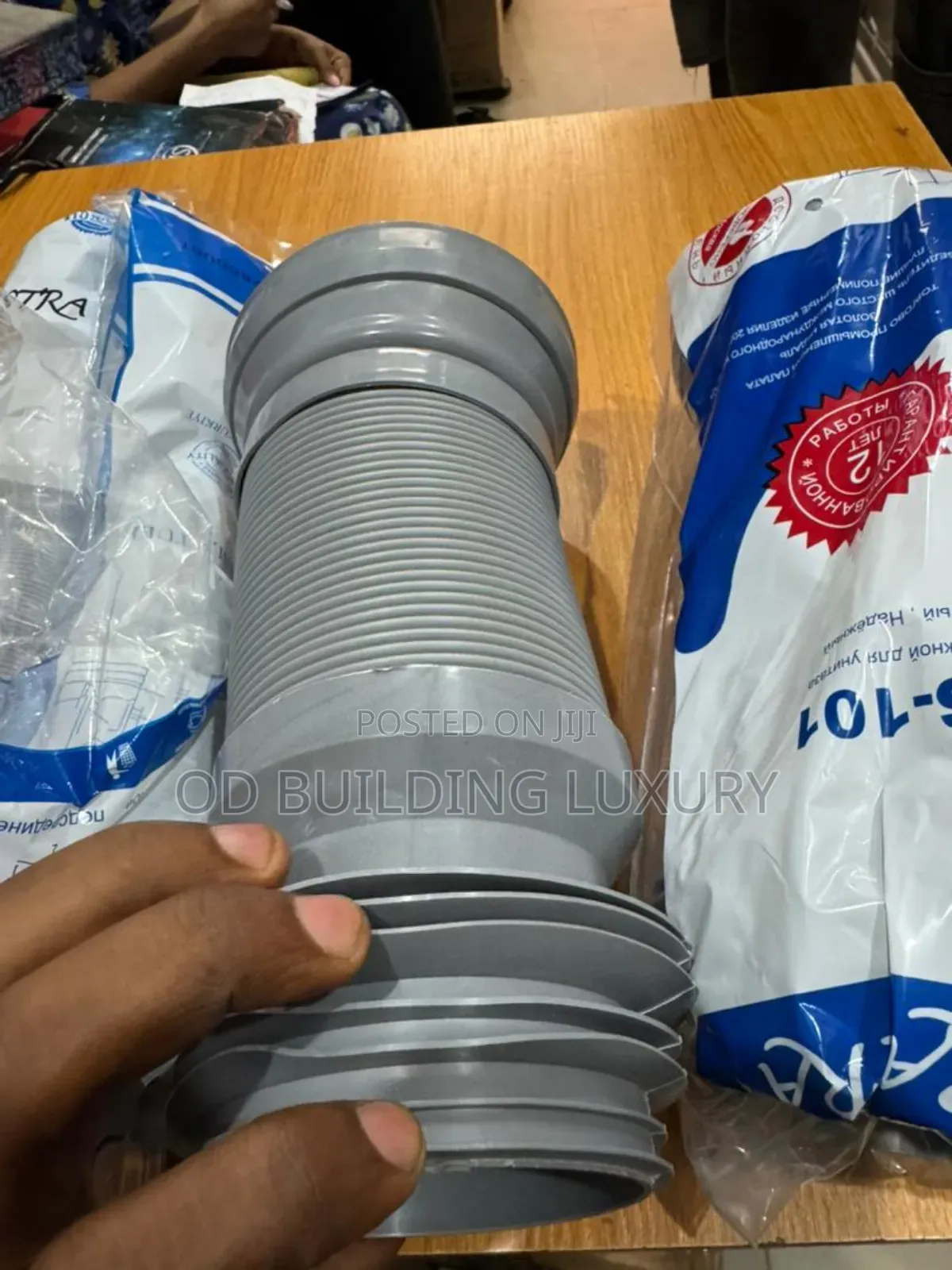 4' Flexible Pan Connector White and Ash in Orile - Plumbing & Water ...