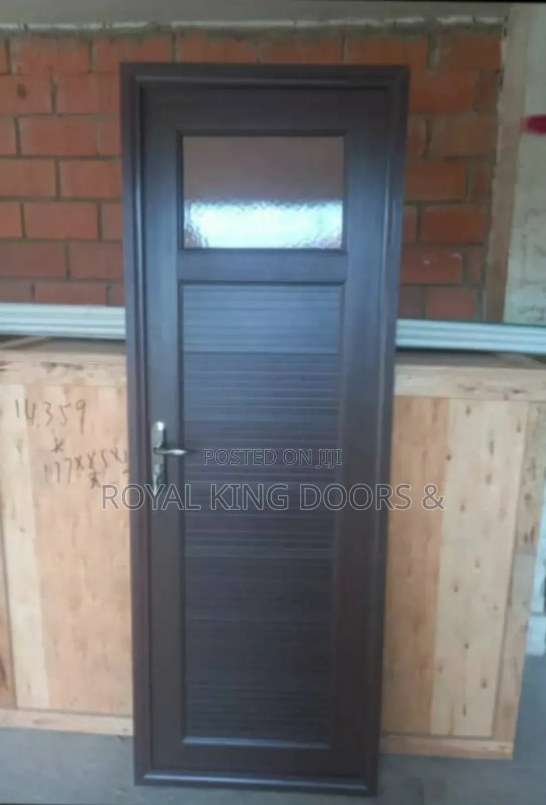PVC Toilet Glass Doors Water Resistant Doors Use for Toilet 70mm in ...