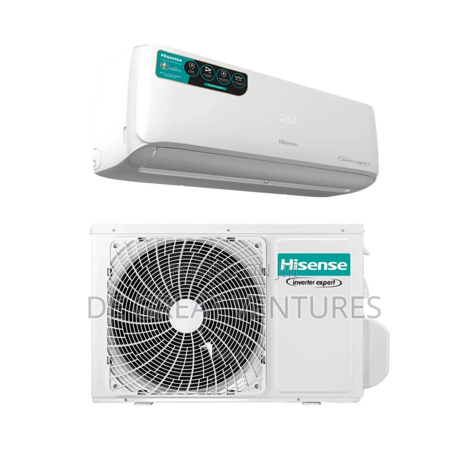 Brand New Hisense 1.5hp Inverter Split Unit Air Conditioner√100% Coper ...
