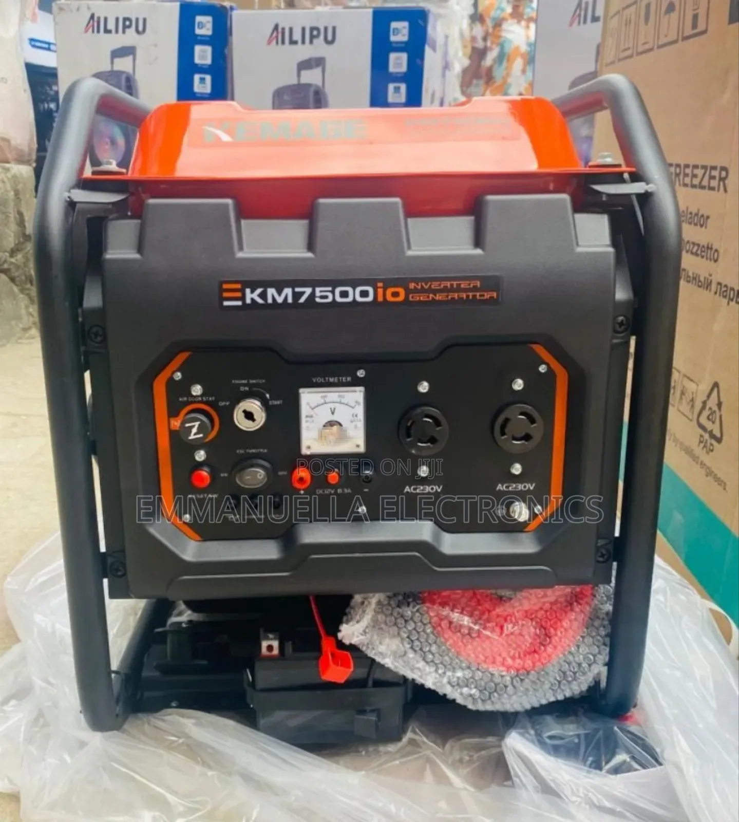 5.5kva Kemage Inverter Petrol Generator Low Fuel Consumption in Ajah ...