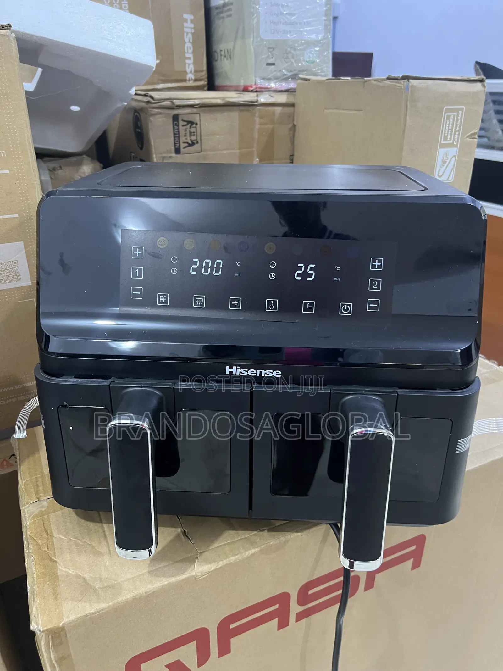 Hisense 8l Dual Zone Air Fryer – Modern Digital Display Model in Agbara ...
