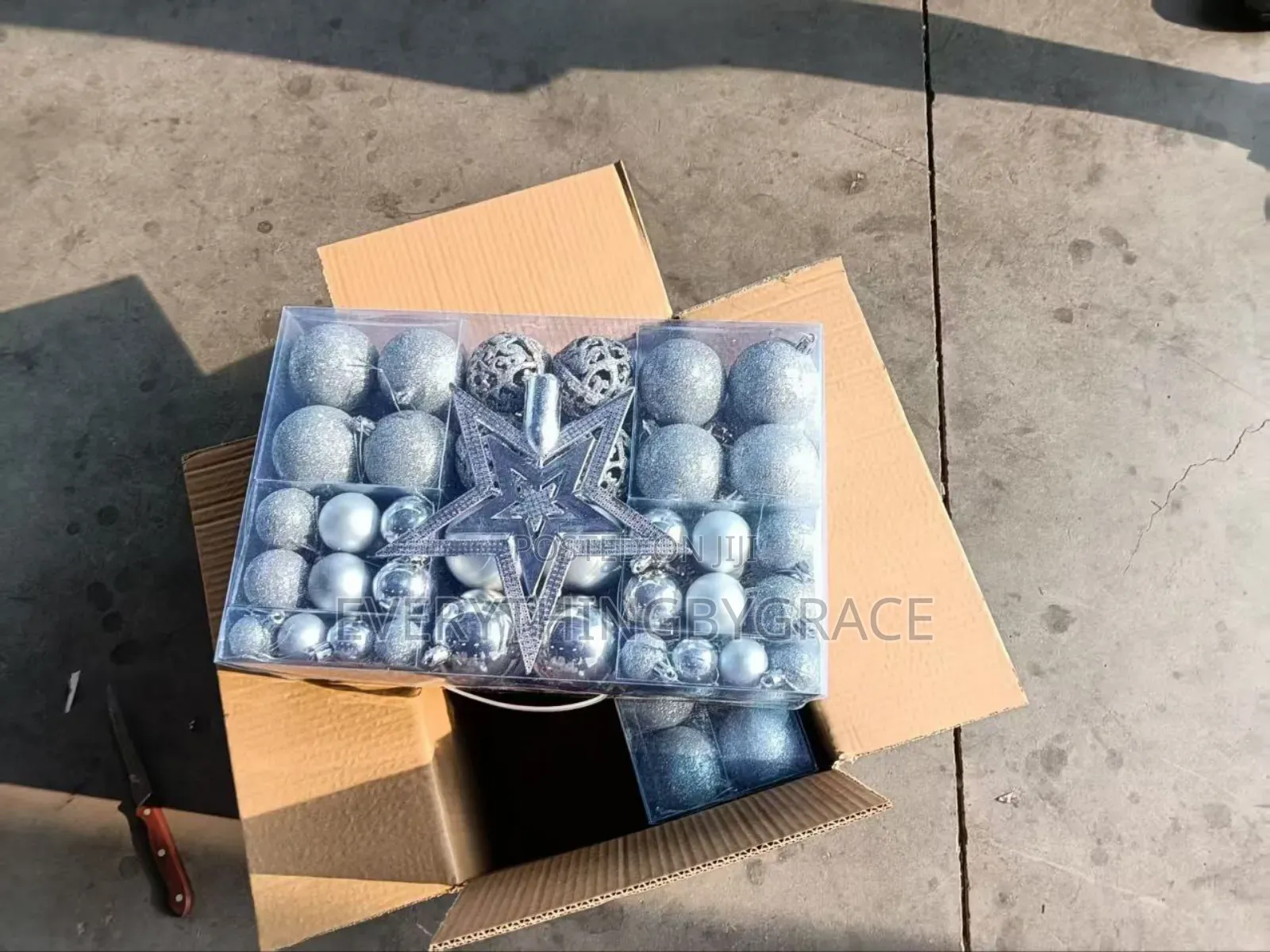 100 Christmas Balls With Tree Topper in Lagos Island (Eko) - Home ...