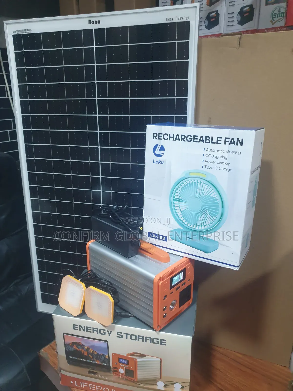 Original 300w Solar Generator With Free Fan in Ikoyi - Electrical ...