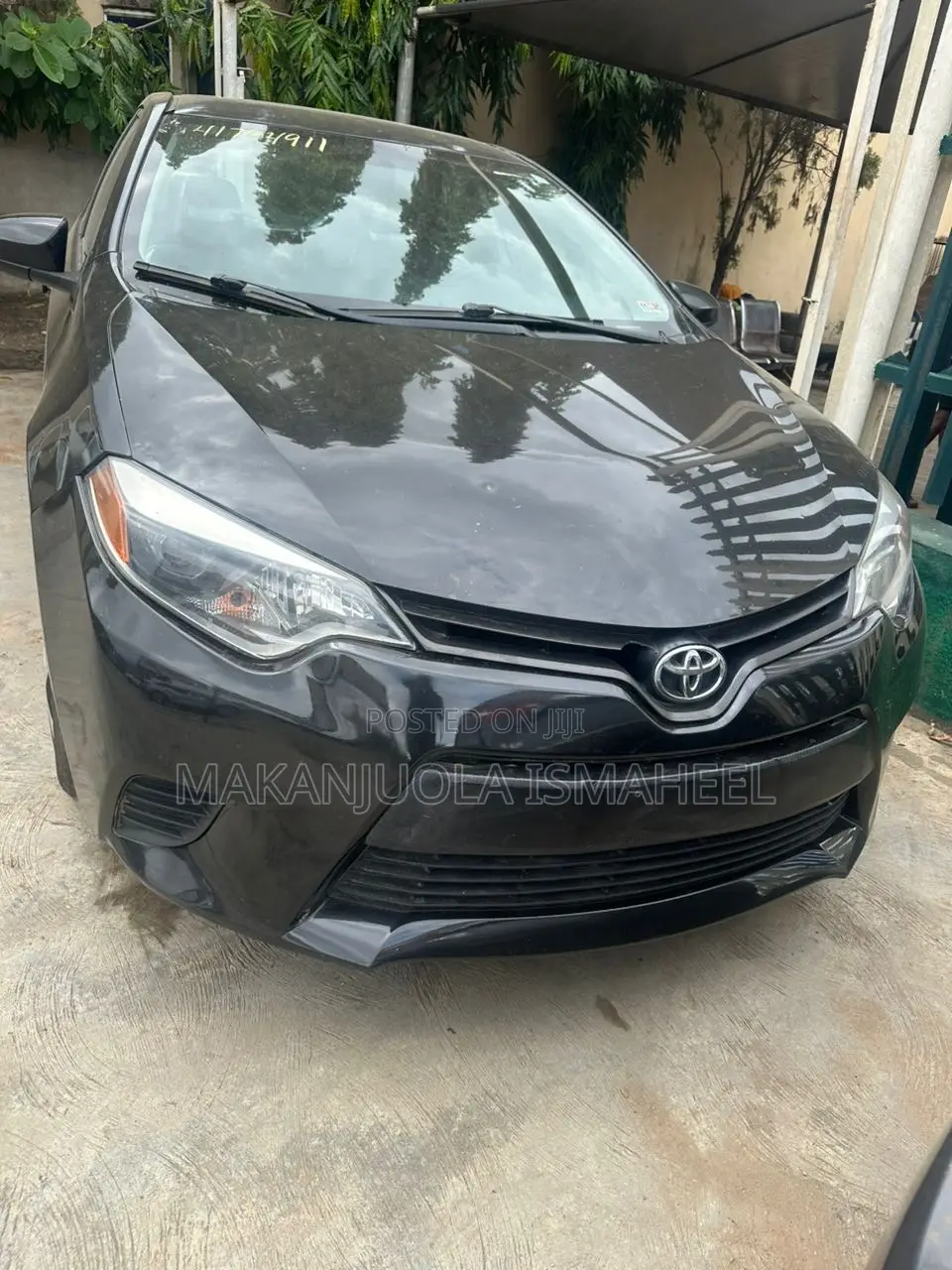 Toyota Corolla LE Eco Premium 4dr Sedan (1.8L 4cyl CVT) 2015 Black in Egbe/Idimu - Cars, Makson ...