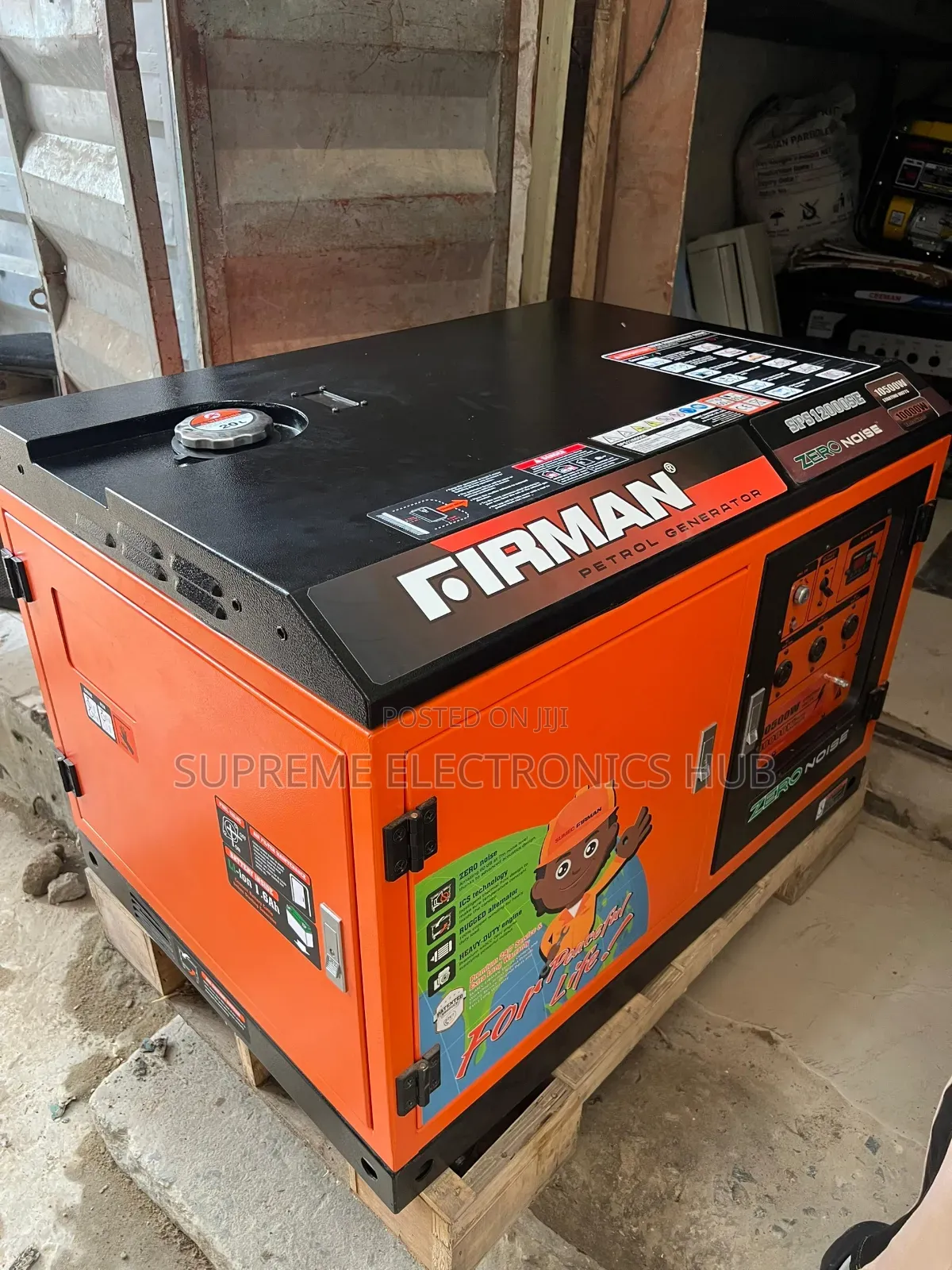 Firman 10kva Super Silent Petrol Generator With Low Fuel Consumption ...