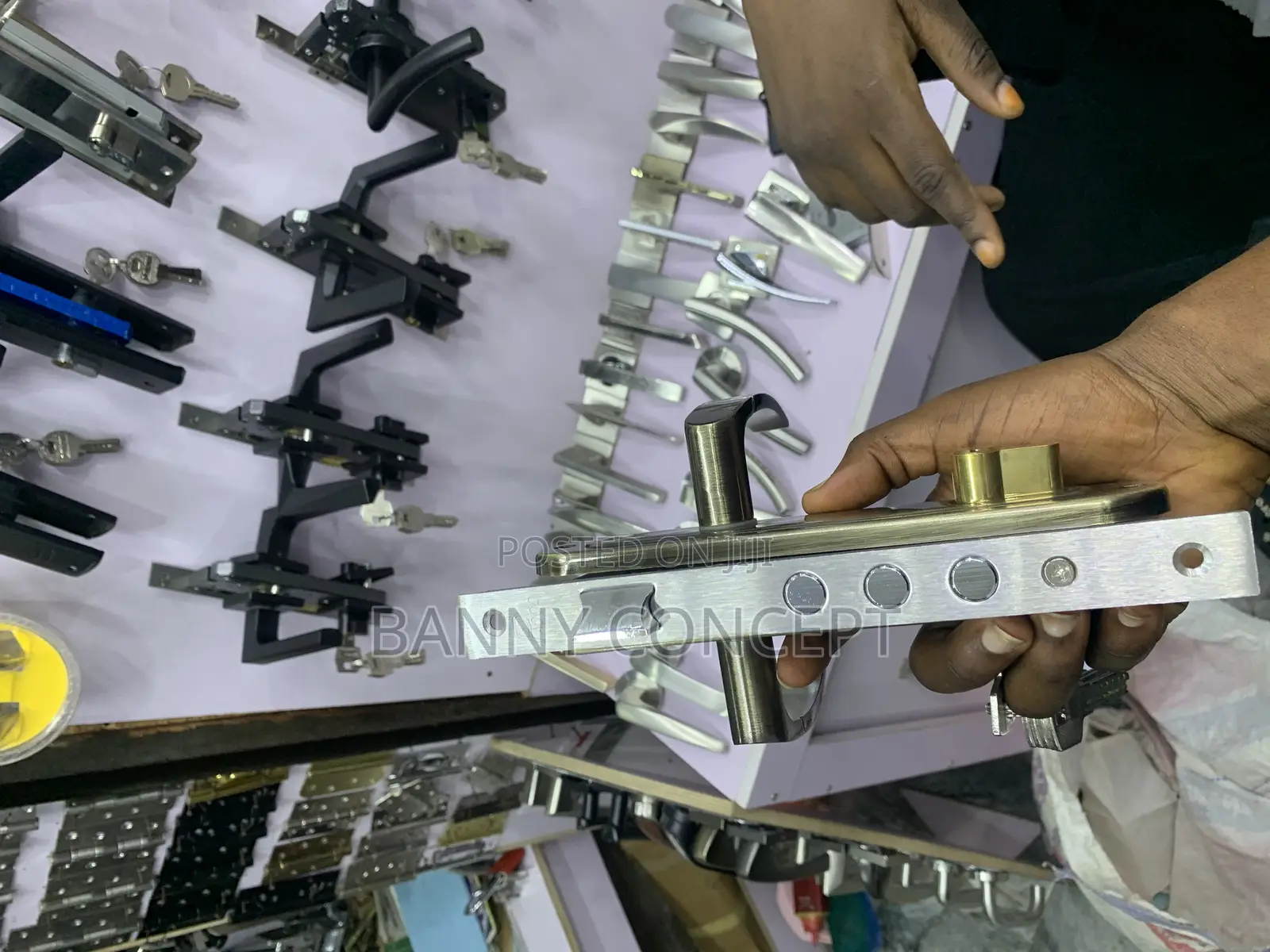 Complete Door Lock for sale - Banny concept Price: ₦ 17,000 on Jiji.ng ...