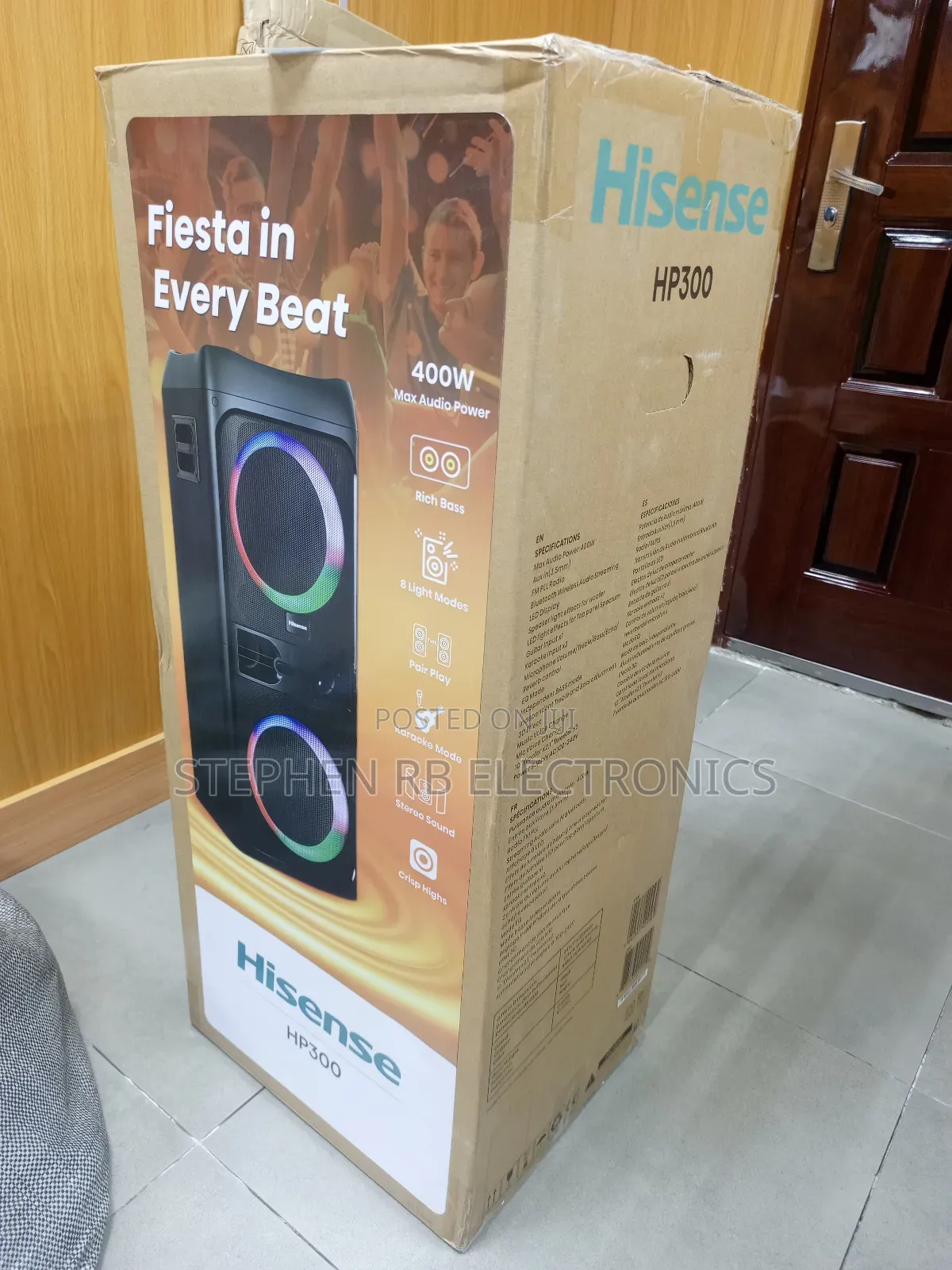 Hisense Party Dj Speaker 400w (Hp300) in Ikeja - Audio & Music Equipment, Stephen Rb Electronics ...