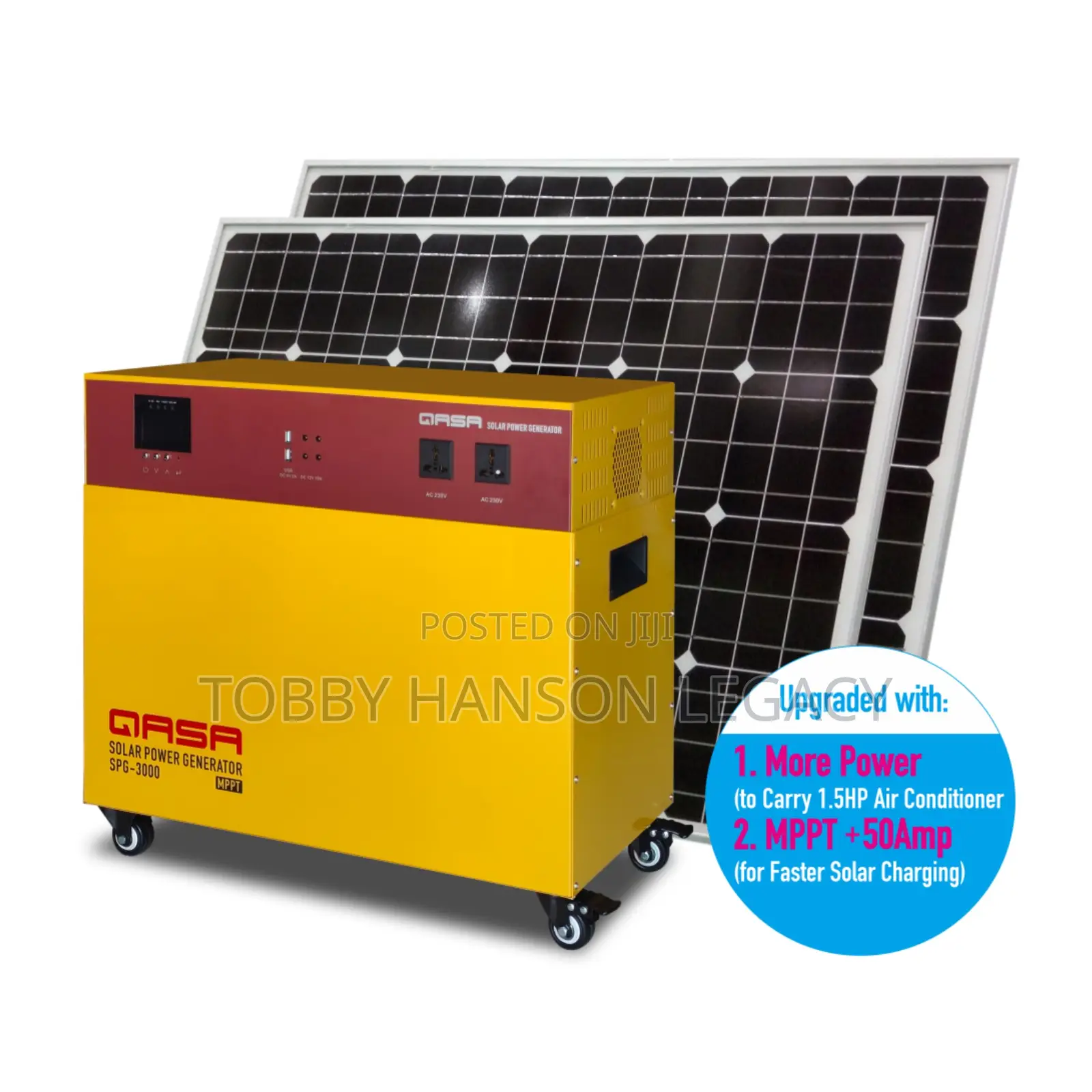 Qasa Solar Generator SPG- 3000 + 2 Batteries and No Panel in Ojo ...