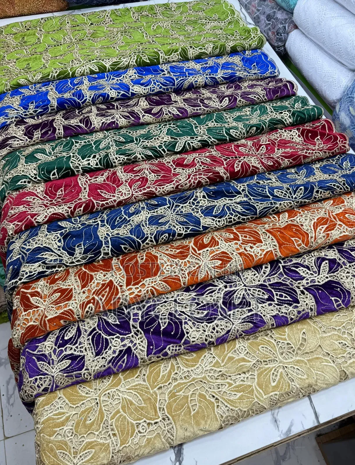 Luxury Velvet Stone Lace in Lagos Island (Eko) - Clothing, Anthony ...
