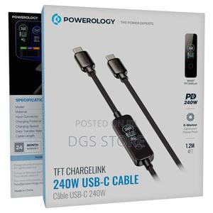 Powerology TFT Charge Link 240w Usb C Cable in Ikeja - Accessories for ...