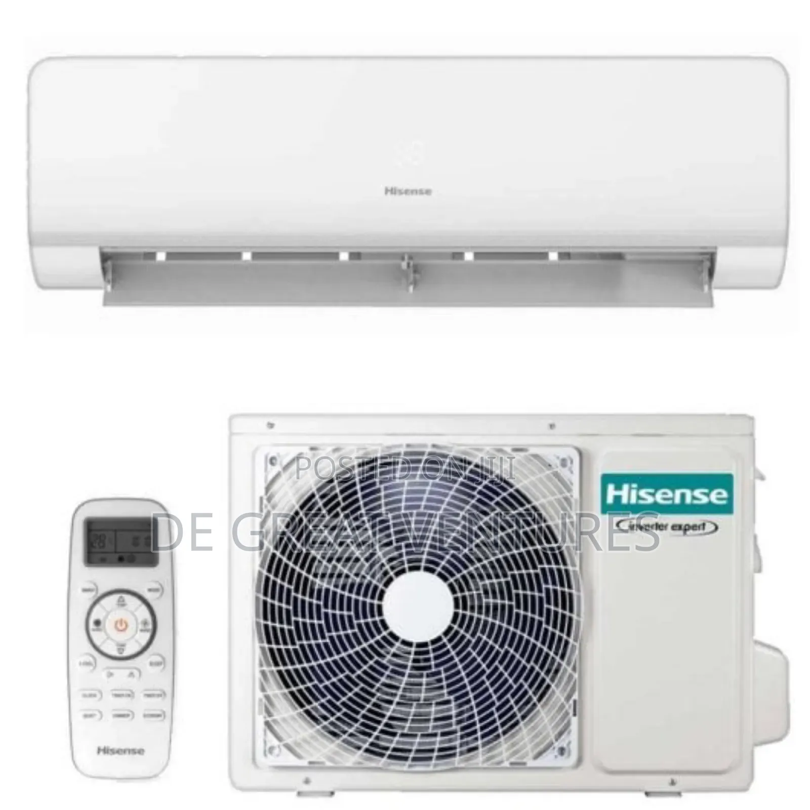 Brand New Hisense 1hp Inverter Split Unit Air Conditioner√100% Copper√ ...