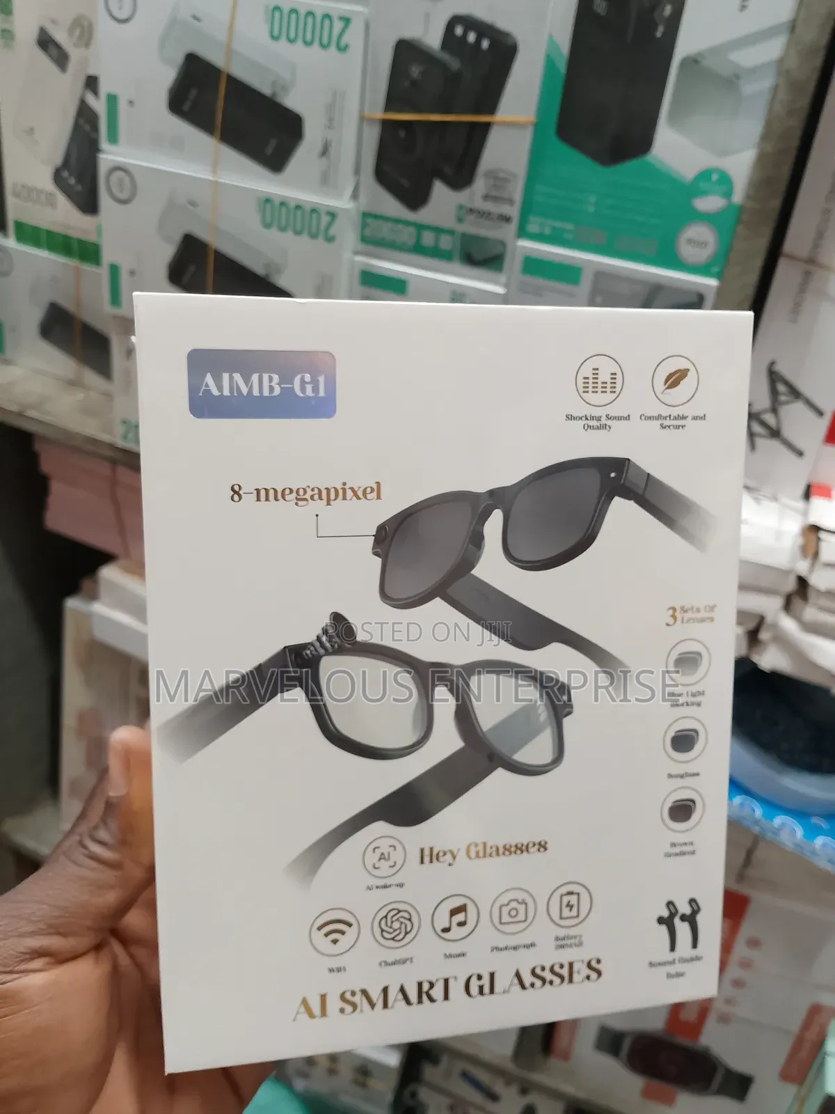 A1 Meta Smart Glass Camera 8 Megapixel Video in Ikeja - Accessories for ...